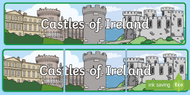 Castles of Ireland Banner (teacher made)