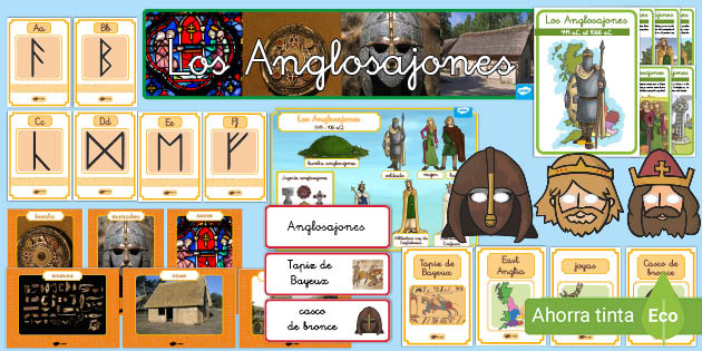 Pack de exposición: Los Anglosajones (teacher made)