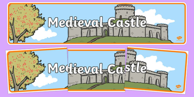 Medieval Castle Role Play Display Banner