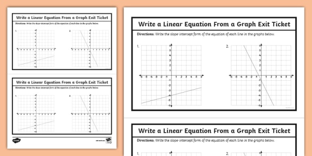 Linear Equations | twinkl.com