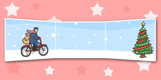 Small World Background to Support Teaching on The Jolly Christmas Postman