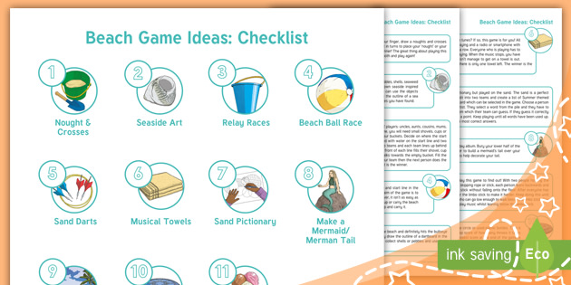 Beach Games Parent and Carer Information Sheet
