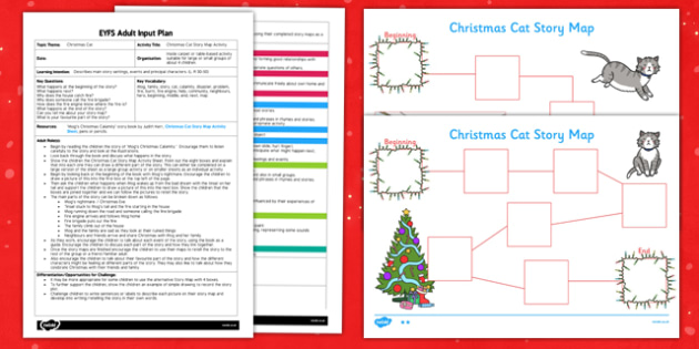 Christmas Story Maps | twinkl.com.au