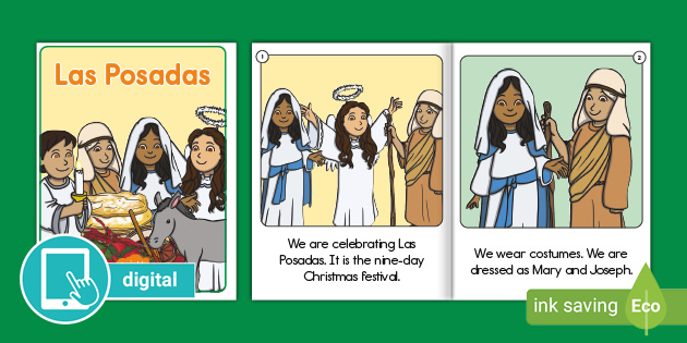 Las Posadas Emergent Reader eBook (Teacher-Made)