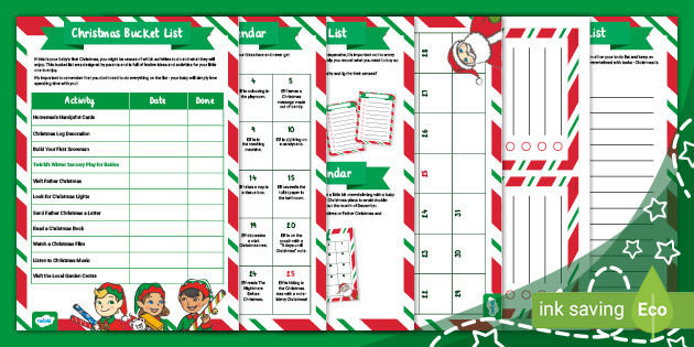 Christmas Planner • Twinkl.co.uk