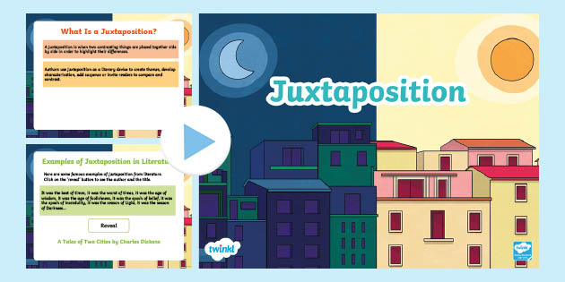 Juxtaposition PowerPoint (teacher made)