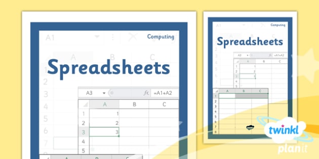 Computing: Excel Spreadsheets Year 6 Unit Book Cover