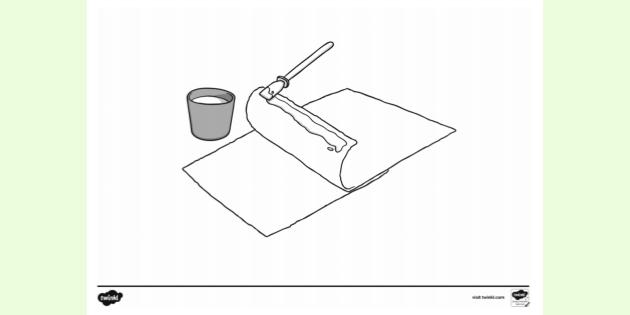 FREE! - Glueing Join Colouring | Colouring Sheets