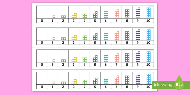 *NEW* 0 to 10 Shapes Number Track