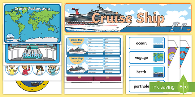 Cruise Ship Role Play Pack (teacher made)
