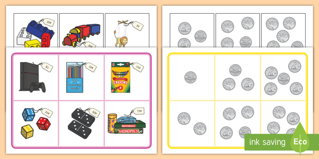 Toy Shop Bingo (teacher made)