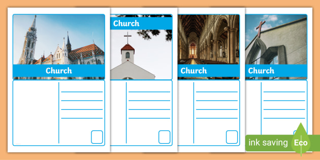 FREE! - Church Postcards (teacher made)
