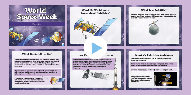 Satellites PowerPoint (teacher made)