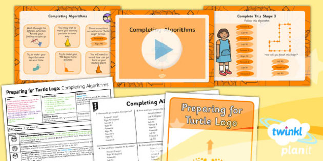 Computing: Preparing for Turtle Logo: Completing Algorithms Year 2 ...