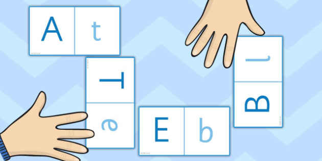 Letters Loop Cards (Upper & Lowercase) - ESL Alphabet Loop Game