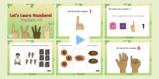 Numbers 1-10 PowerPoints | twinkl.co.uk