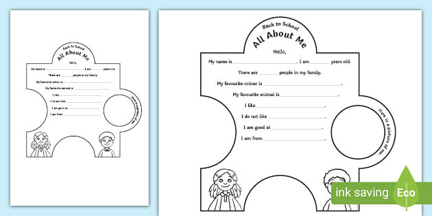 Printable Jigsaw | Back to School | Class Icebreaker