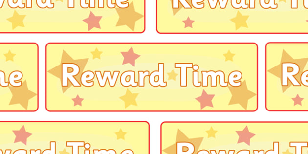 Reward Time Double Poster - reward, award, reward time, display