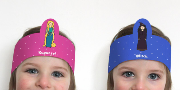 Rapunzel Role Play Headbands