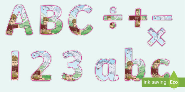 Rowan of Rin Letters and Numbers | Years 5-6 Novel Study