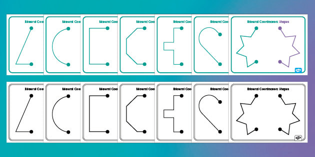Bilateral Coordination Activity Mats: Shapes (teacher made)