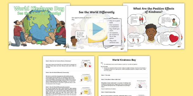 KS2 World Kindness Day Assembly Pack - Primary Resource