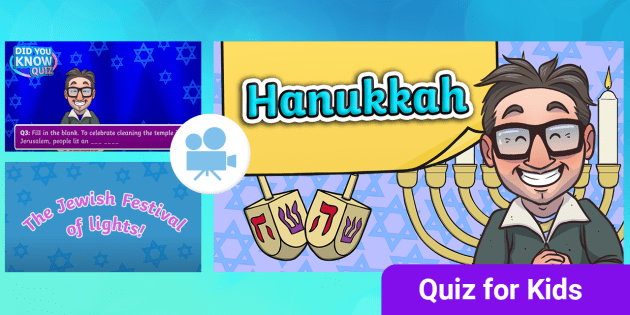 * NEW * Hannukah Quiz for Kids | Quizzes | Parents