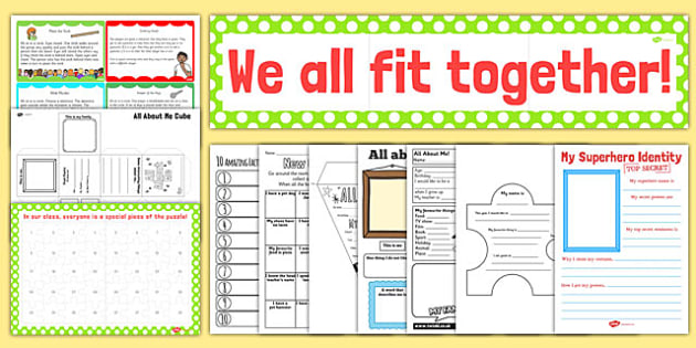 Getting to Know You: New Class Pack KS2 - new class, pack, ks2