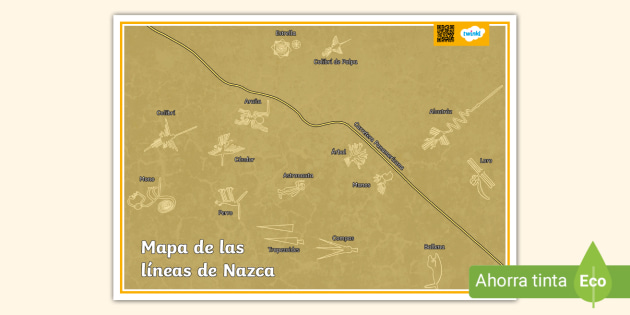 Póster: Líneas de Nazca (creat de profesori)