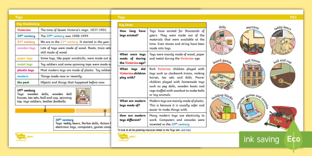 Toys Past And Present Knowledge Organiser! Teaching, 49% OFF