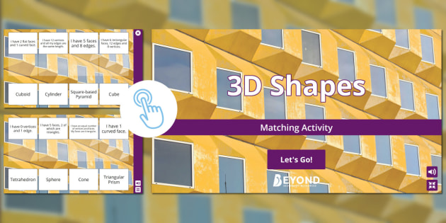 3D Shapes | Interactive Games | KS3 Maths | Beyond