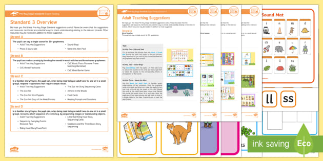 Pre-Key Stage Standards English Language Comprehension and Reading ...