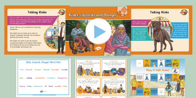 PSHE LKS2 Safety First: Risk Danger Hazard KS2 Lesson Pack