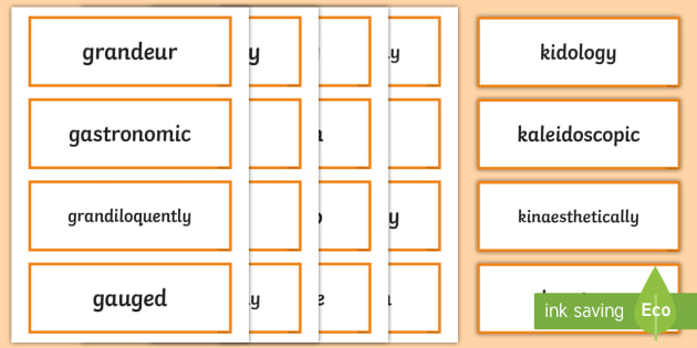 Autumn Word Cards | twinkl.co.uk