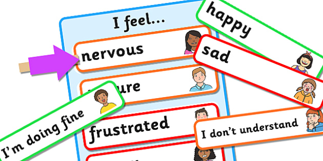 Changeable Emotions Meter (teacher made)