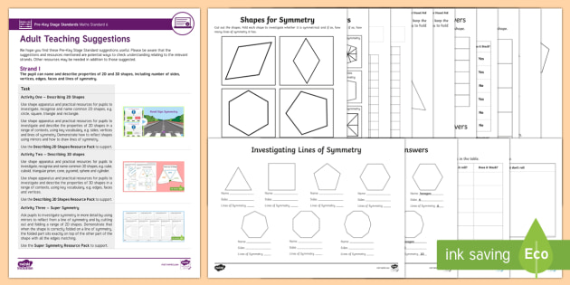 Pre-Key Stage Standards Maths Standard 6 Strand I Resource Pack