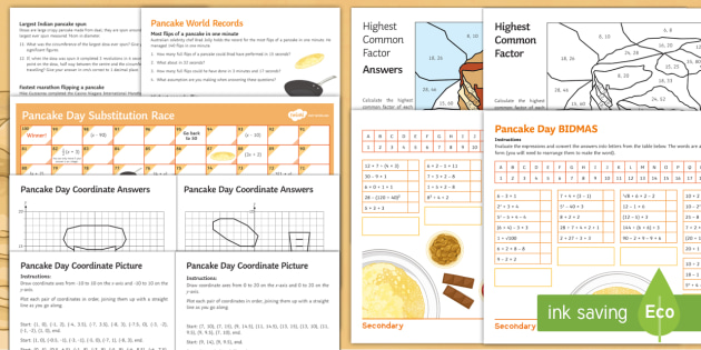 Pancake Day Activity Pack (teacher made)