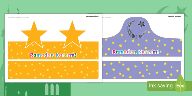 Ramadan Headbands (teacher made)