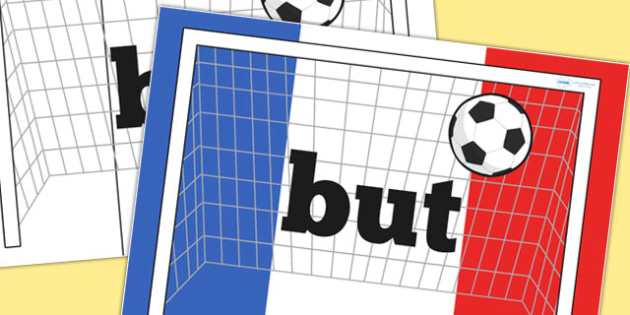 France Goal Display Poster (teacher made)