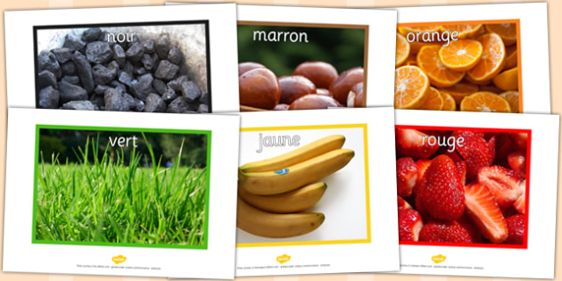 French Colours Display Photos