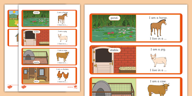 Farm Animal Dominoes Rules