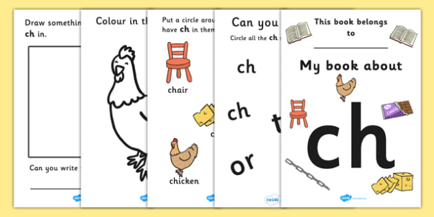 FREE! - My Phase 3 Digraph Workbook (ch) - Digraph Formation, Phase 3 ...