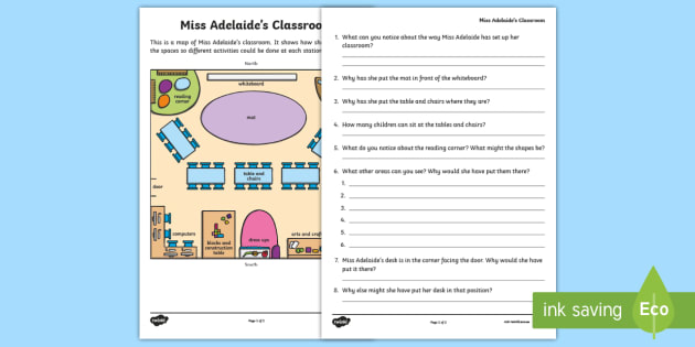 Miss Adelaide’s Classroom Worksheets (teacher made)