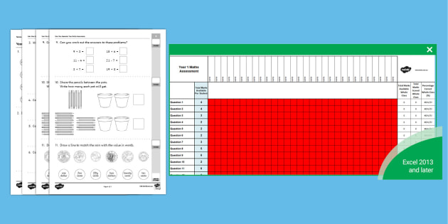 Year One Semester Two Maths Assessment and Data Collection