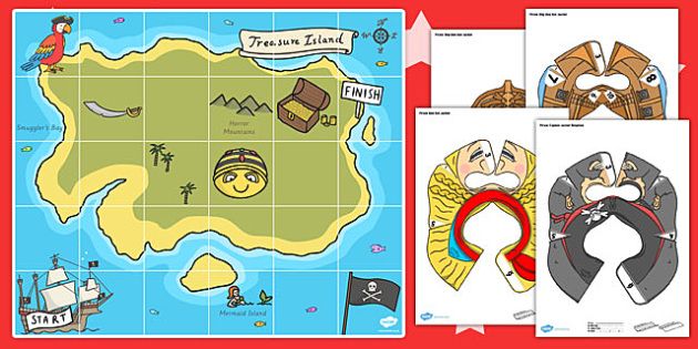 Treasure Map Bee-Bot Resource Pack (teacher made)