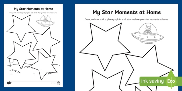 My Star Moments at Home (teacher made)