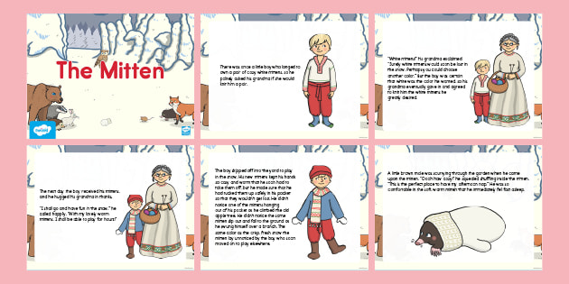 The Mitten Story PowerPoint (teacher made)