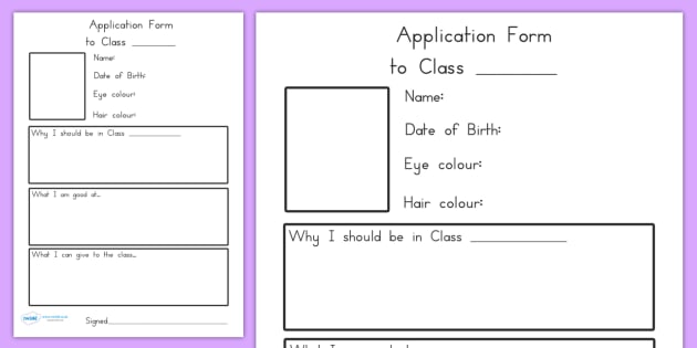 FREE! - Transition Application To Class Worksheets - transition