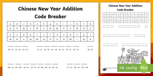 Addition Code Breakers | twinkl.com.au