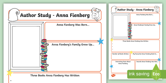 Anna Fienberg Author Study to Support Teaching on Tashi